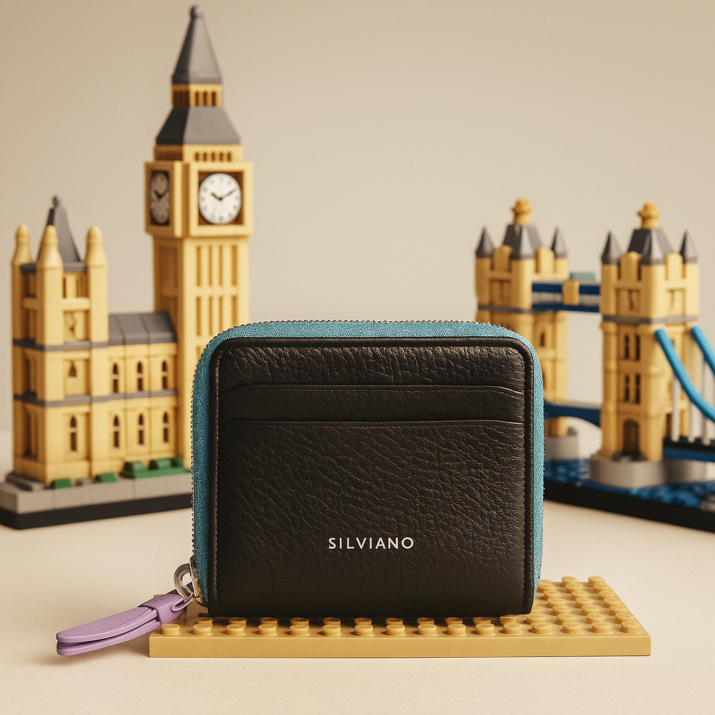 Amber Zip Around Wallet – HOUSE OF SILVIANO